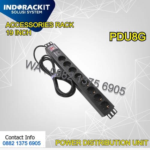 Jual Stop kontak PDU8G Indorack Power Distribution Unit 8 Outlet ...