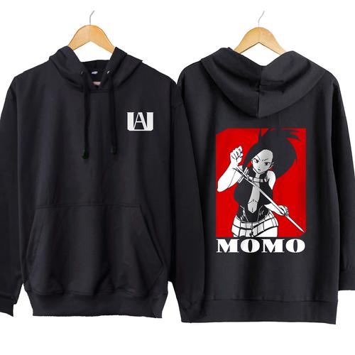 Jual Jaket hoodie jumper anime MOMO YAOYOROZU CREATI - BOKU NO HERO ...