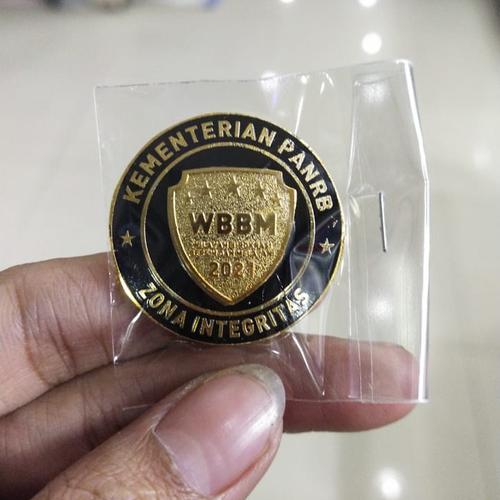 Jual Pin WBBM 2021 Pin Kementerian PANRB Zona Integritas 2021 - Jakarta ...