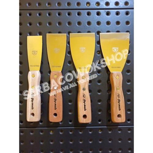 Jual Tjap Mata Kape Skrap Gg Kayu 2 Inch Stainless Pengeruk Kerokan ...