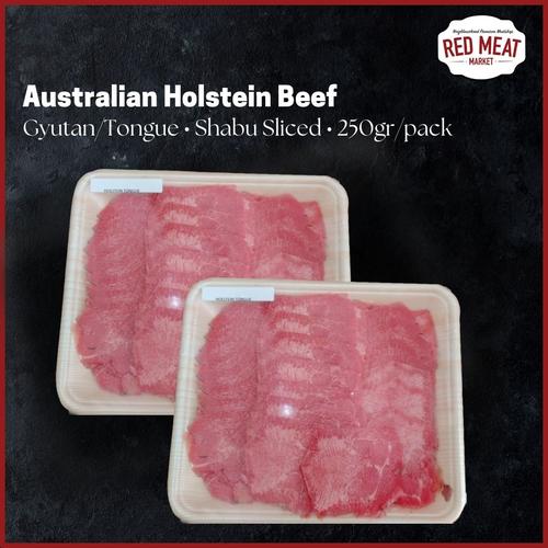 Jual Australian Beef Gyutan/Tongue slice @250gr/pack - Jakarta Utara ...