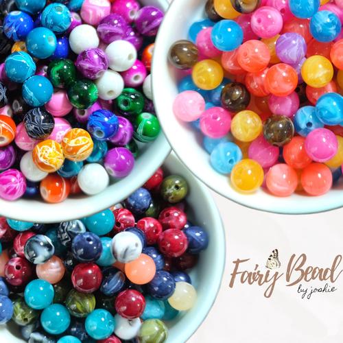 Promo (30g) Manik Mote Marble Bulat - Manik Manik - C - Jakarta Barat ...