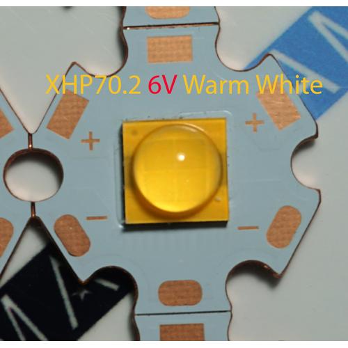 Jual led cree XHP70 xhp70.2 6v 20w white warm white pcb 20mm - WHITE ...