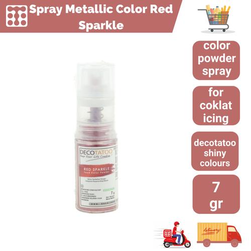 Jual SPRAY METALLIC COLOR SPARKLE 7 GR PEWARNA - Red - Jakarta Selatan ...
