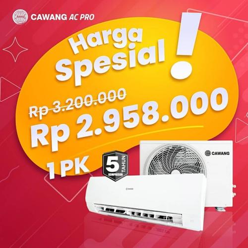 Jual AC CAWANG- ACSplit 1 PK - SUDAH TERMASUK INSTALASI SE JABODETABEK ...