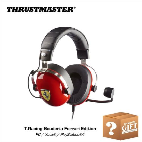 Promo Thrustmaster T.Racing Scuderia Ferrari Edition Headset Gaming ...