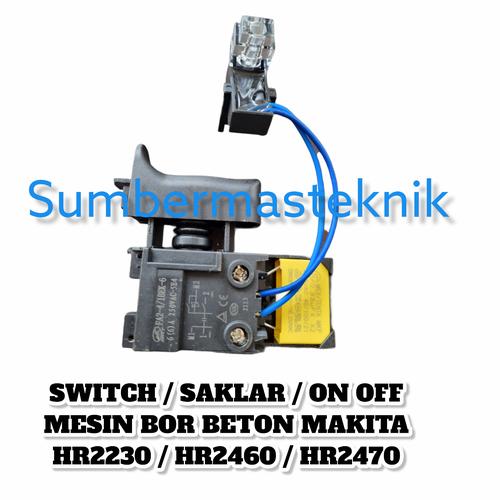 Jual SWITCH SAKLAR MAKITA HR2230 SWIT ON OFF BOR BETON MAKITA HR 2230 ...