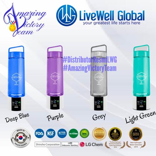 Jual HYDROGEN FONTAINE TOSCA PEM INHALER BOTOL MESIN AIR HIDROGEN ...