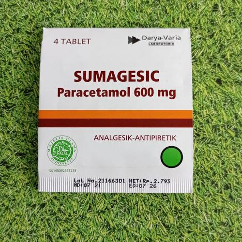 Jual SUMAGESIC PARACETAMOL 600 MG ISI 4 TAB - Kota Bekasi - Apotek ...