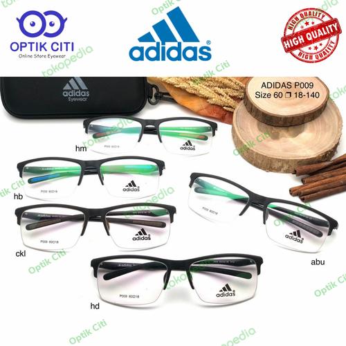 Jual frame kacamata pria size besar adidas P009 Ada Pegas Grade ...