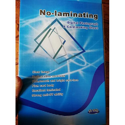 Jual PVC Sheet ID Card / Kertas PVC ID Card / Bahan ID Card/ - Biru ...