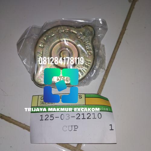 Jual CAP TUTUP RADIATOR MODEL KUPING 125-03-21210 KOMATSU D85 D65 D70 ...