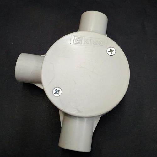 Jual Tee dus nisso 20mm/croos dus/ Tdus pipa/sambungan pipa listrik ...