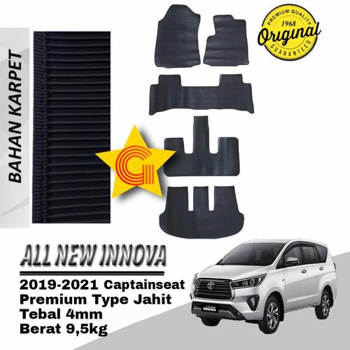 Jual Karpet Toyota Grand Innova Captainseat 2019-2021 Premium Type ...