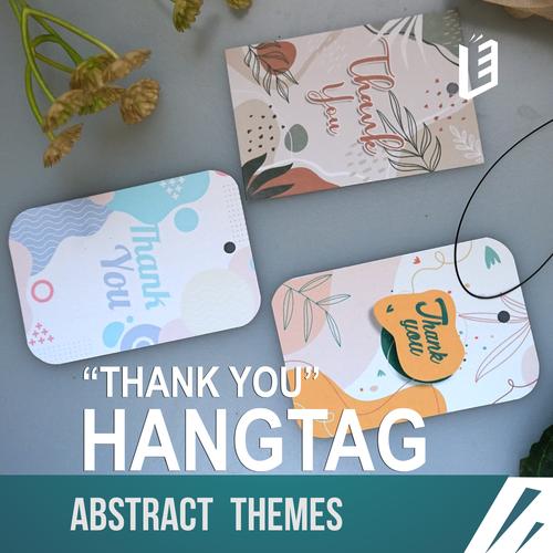 Jual Hangtag Produk / Hangtag label kemasan / Hangtag tulisan thank you - 6 x 6 - Jakarta Timur ...