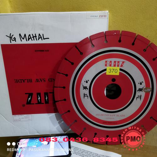 Jual Diamon cutting wheel 14 Inch BLITZ Merah Mata Gerinda Potong Aspal ...