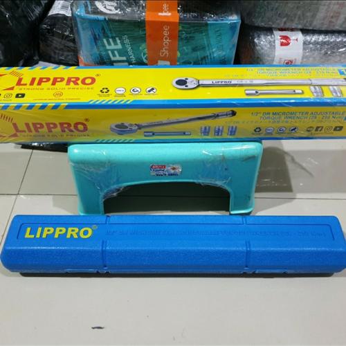 Jual LIPPRO GAGANG TORSI KUNCI MOMEN LIPPRO TORQUE WRENCH 1/2 28 - 210 ...