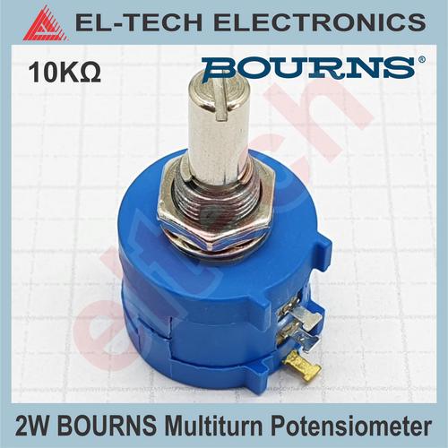 Jual 10K ohm 10 K ohm 2W BOURNS Multiturn Potensiometer Potentiometer ...