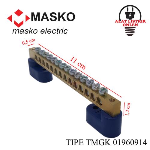 Jual TERMINAL NOL ARDE MASKO GROUNDING / LUBANG 8, 14 - TMGK01960914 ...