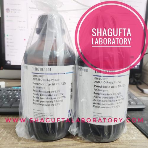 Jual PERCHLORIC ACID 70-71% 100mL MERCK 100519 / ASAM PERKLORAT (REPACK ...
