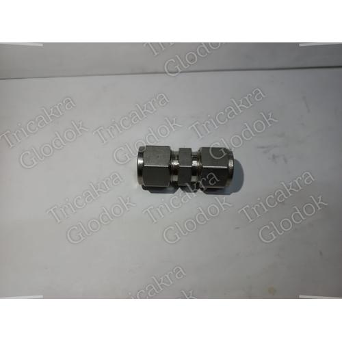 Jual union connector swagelok ss-400-6/union connector ss316 1/4od ...
