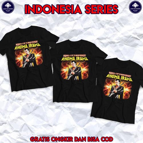 Jual King Of Dangdut Rhoma Irama Kaos Baju Katun Combed 24s Berkualitas ...