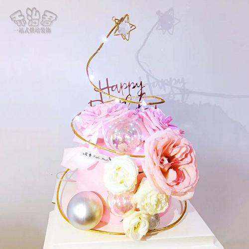 Jual Circle Gold Star Hiasan Kue Ulang Tahun / Topper Cake - Jakarta ...