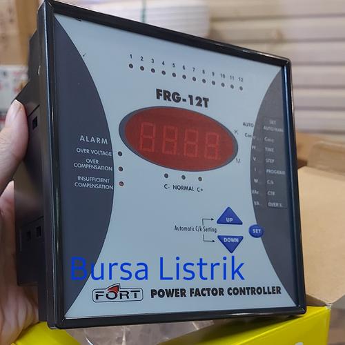 Jual Fort Power Factor Regulator Controller pfr 12step FRG-12T 12 step ...