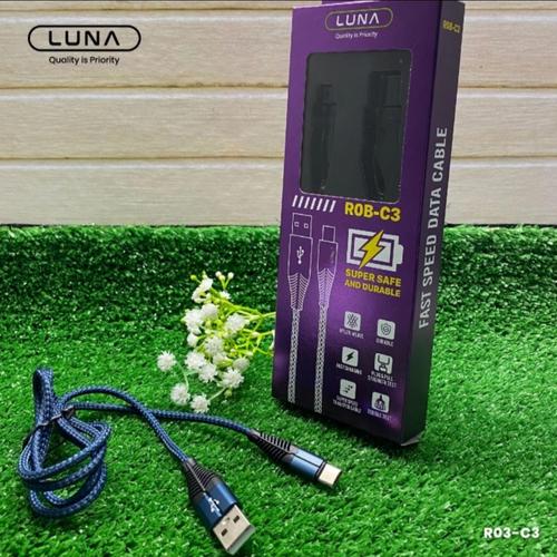 Jual Luna Kabel Micro ROB-C3 Fast Speed Data Cable Fast Charging ...