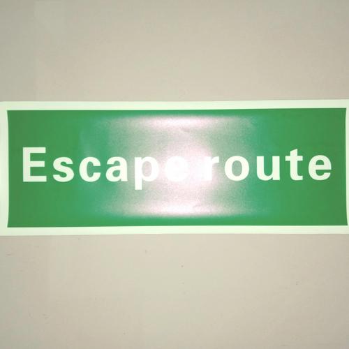 Jual 334340 ESCAPE ROUTE (STIKER SAFETY FOSFOR) 150x400 MM - Kota Depok ...
