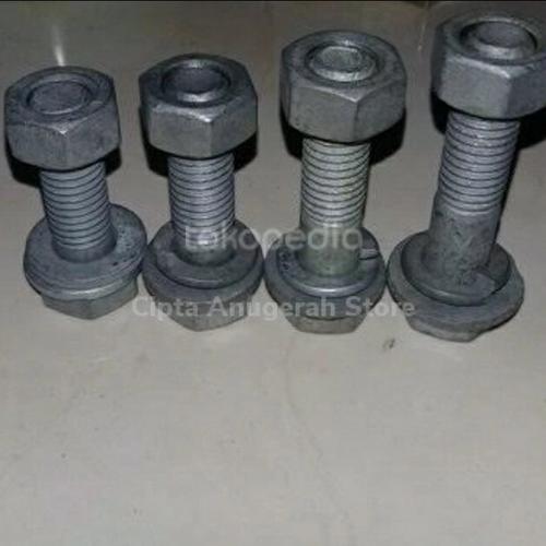 Jual baut baja 8.8 HDG / m14x70 mm / Hotdip galvanis m14 x 70 mm / m14 ...