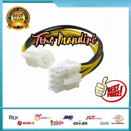 Jual Kabel Power atx 4 pin female to 8 pin male motherboard cpu ...