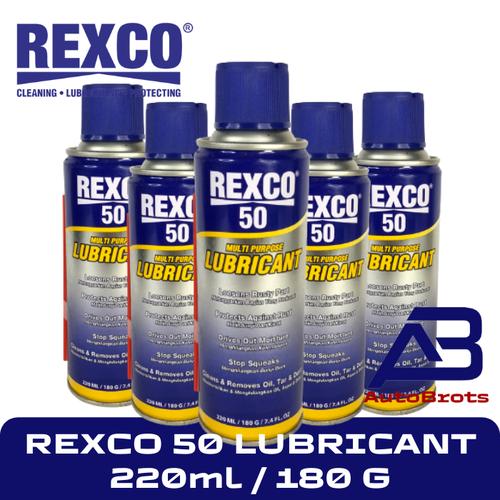 Jual REXCO 50 Multi Purpose Lubricant 220ml (180 G) / Pelumas Anti ...
