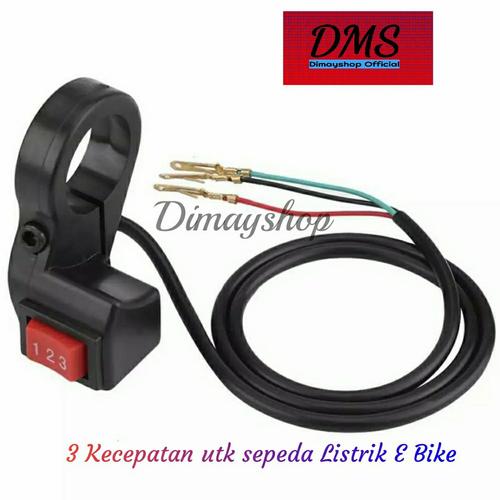 Jual kontroler 3 kecepatan / 3 speed controller E Bike sepeda listrik ...