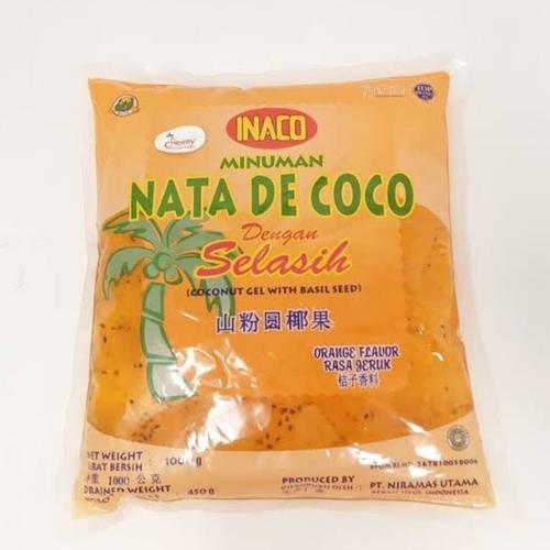 Jual Inaco Nata De Coco Selasih Orange 1kg - Jakarta Selatan - BLC JKT ...