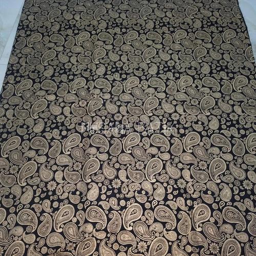 Jual kain batik Prada gold motif wayang songket Prada full gold - C ...