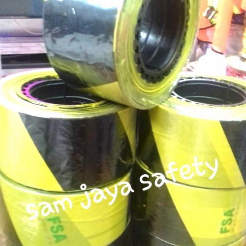 Jual safety line kuning hitam. pembatas proyek - Jakarta Pusat - SAM ...