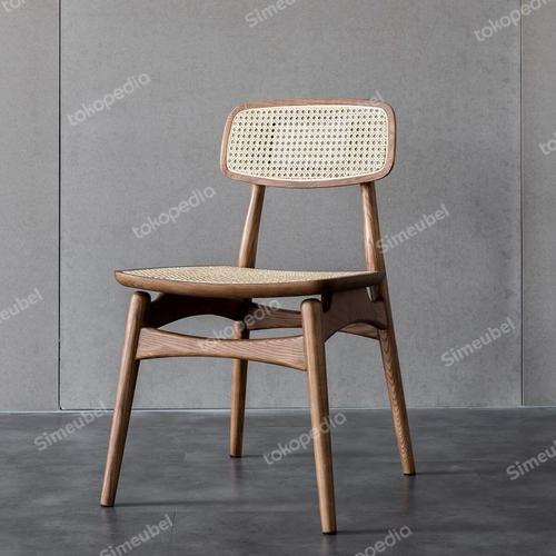 Jual Kursi cafe rotan kayu jati / kursi makan cafe retro / kursi cafe resto - Kab. Jepara ...