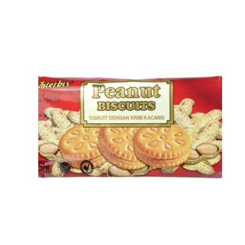 Jual INTERBIS PEANUT MINI CRACKERS BISKUIT KACANG 160 GR - Kota Bogor ...