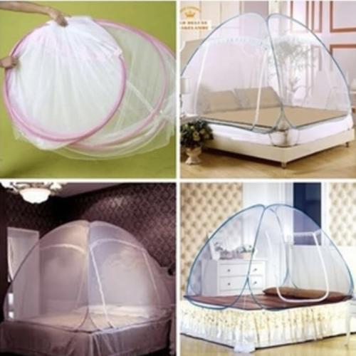 Jual KELAMBU KL KOREA KANOPI LIPAT BED CANOPY BULAT ANTI NYAMUK ...