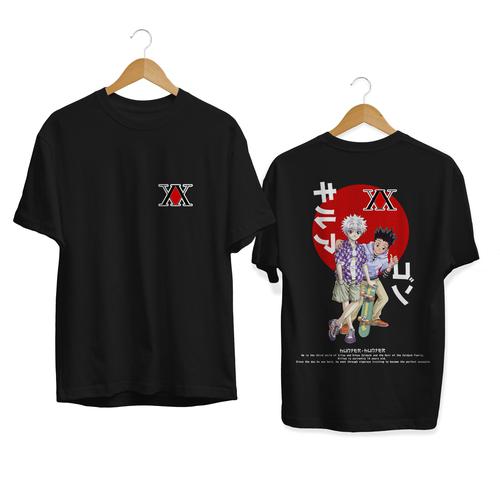 Jual KAOS BAJU KILLUA GON HUNTER X HUNTER MANGA Killua zoldyck ANIME ...
