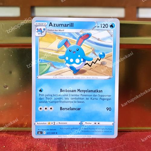 Jual Azumarill C S6a 017/069 kartu pokemon TCG Indonesia - Kota Bekasi - kartupokebekasi | Tokopedia