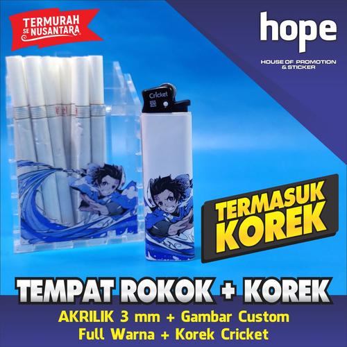 Jual Case Rokok + Korek - Custom Gambar - 1 sisi - Kota Bandung - Hope ...