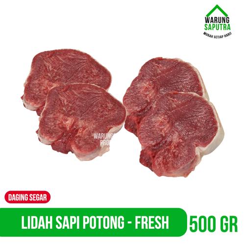Jual Daging Lidah Sapi Beef Tongue Import Potong Segar Dengan Kulit ...