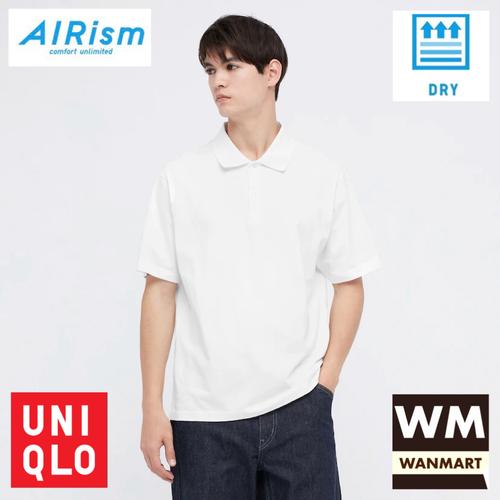 Jual UNIQLO AIRism Kaos Polo Shirt Pria Kerah Regular Lengan Pendek ...