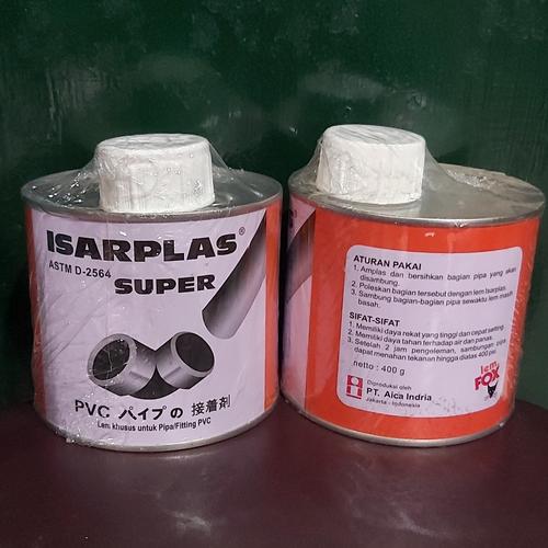 Jual Lem Paralon/Lem Pipa Pvc Isarplas Super kemasan kaleng 400 gram ...