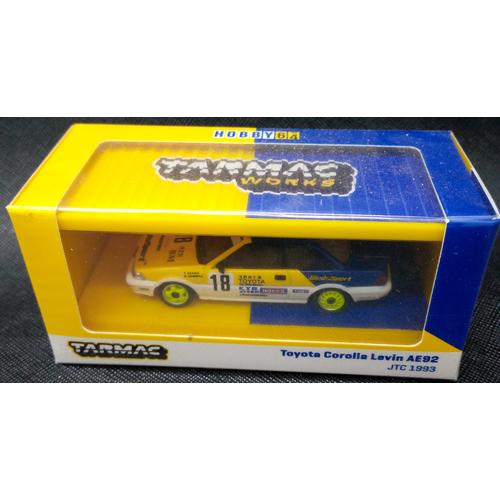 Jual Tarmac Works 1/64 Toyota Corolla Levin AE92 JTCC 1993 with ...