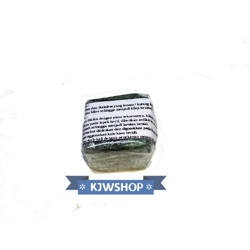 Jual Batu Hijau Poles Stenlis Stainless Langsol Mini Potongan KeciL ...