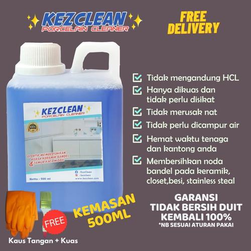 Jual cairan pembersih lantai kamar mandi dan kaca jamur KEZCLEAN 500ml ...