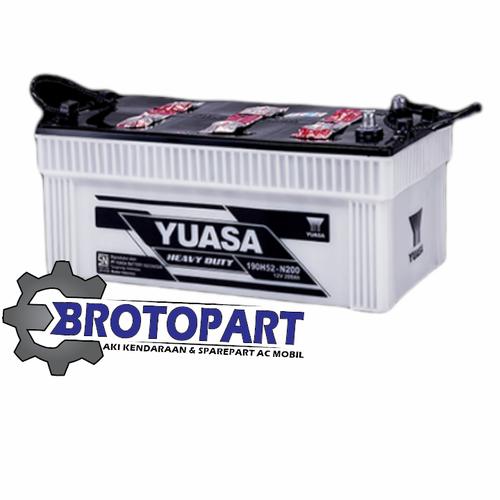 Jual Aki Yuasa Heavy Duty N200 HD Genset, Kapal dan Alat Berat 200Ah ...